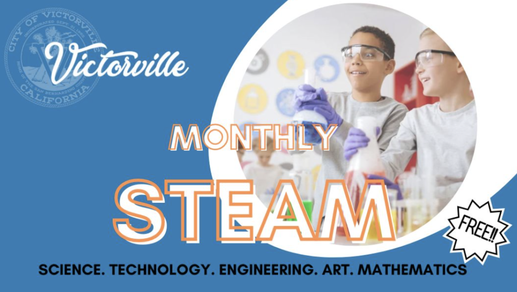 Upcoming Victorville Library STEAM and other events - The HD Post